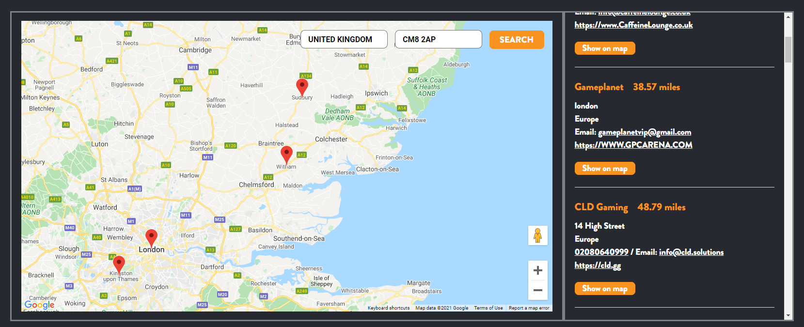 Find a Cybercafé Near Me
