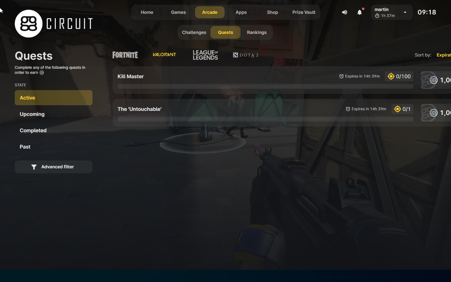 ggLeap Arcade: Challenges and Quests Events Feature